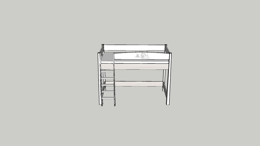 Single bunk bed MARIE | 3D Warehouse