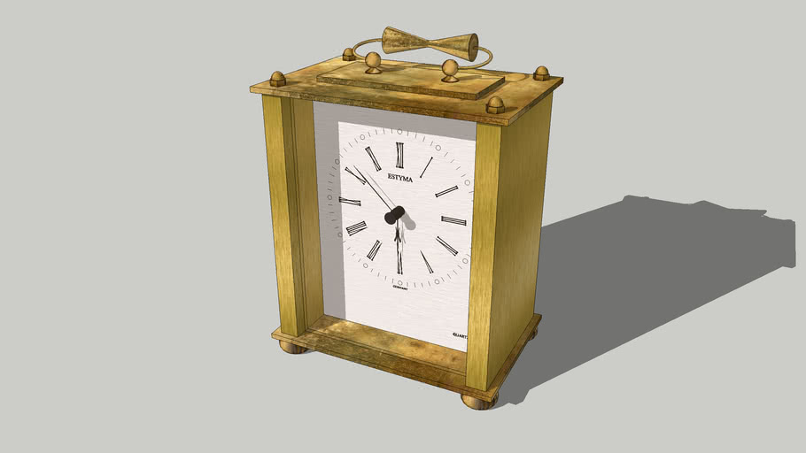 Table Clock | 3D Warehouse