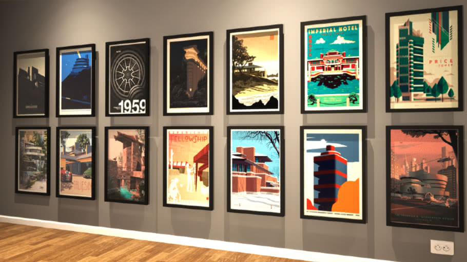 Cadres / Frames 'Architecture' | 3D Warehouse