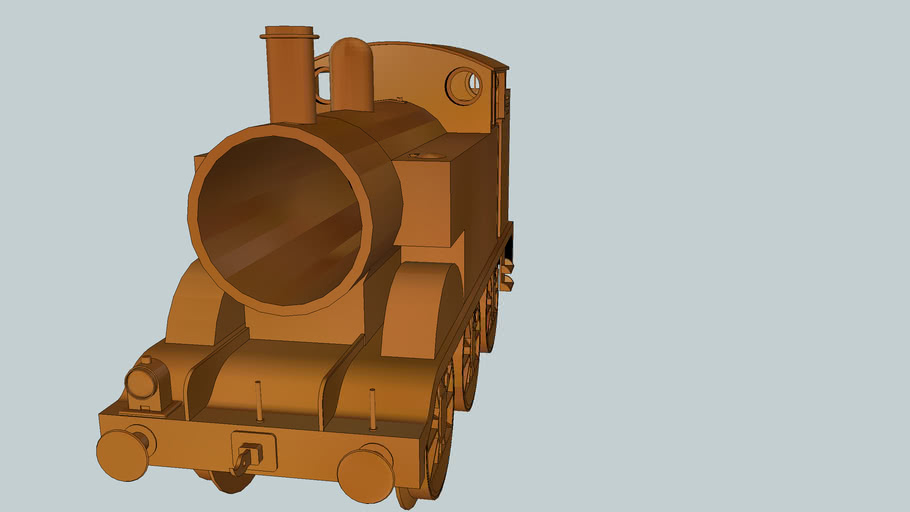 Scrapped Tank Engine | 3D Warehouse