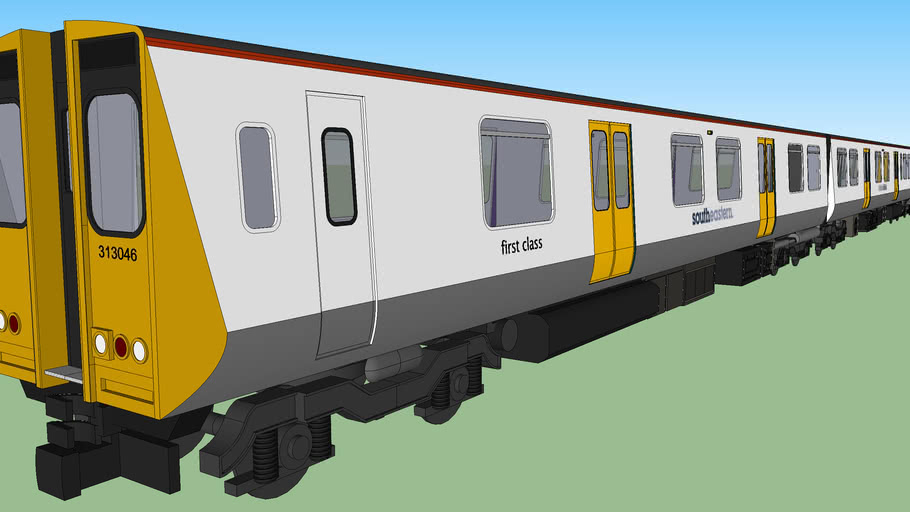 Class 313 Southeastern 3-Car | 3D Warehouse