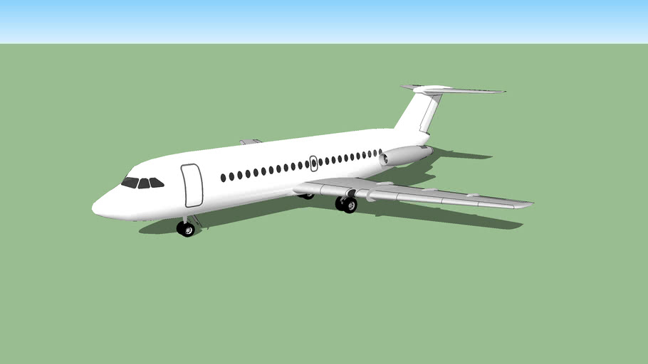 Template - BAC 1-11 Series 200/300/400 | 3D Warehouse