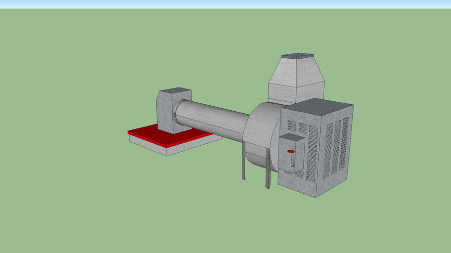 Utility exhaust fan system | 3D Warehouse