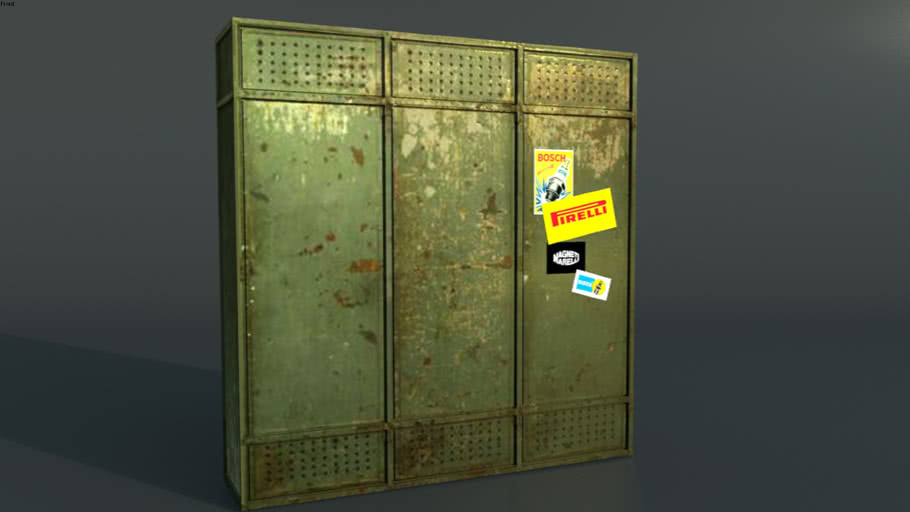 Old Rusty Cabinet by HornOxx] | 3D Warehouse