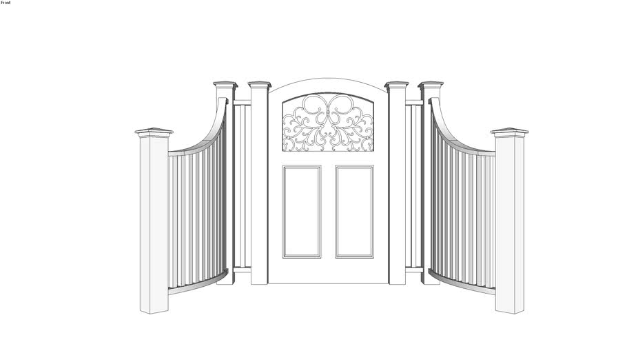 Small Gate | 3D Warehouse