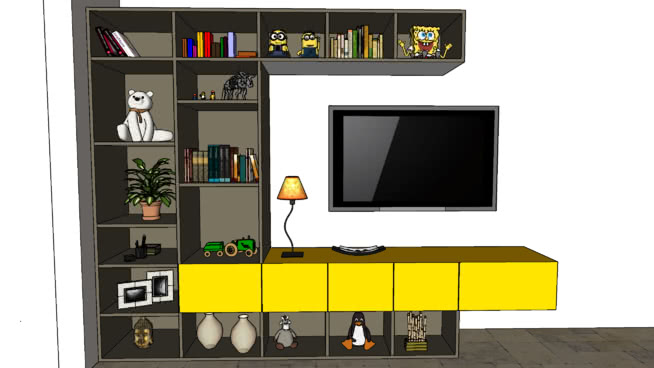 TV UNİT | 3D Warehouse