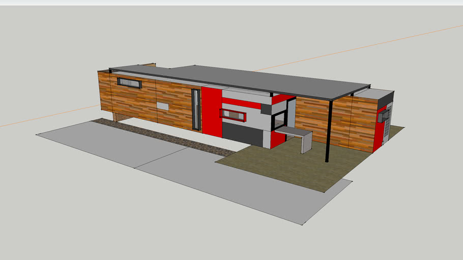 Shipping Container House | 3D Warehouse