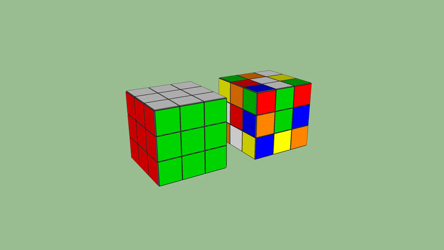rubrics cube. | 3D Warehouse