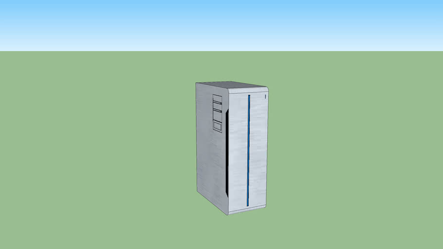 Computer - Lian-Li PC-X2000F | 3D Warehouse