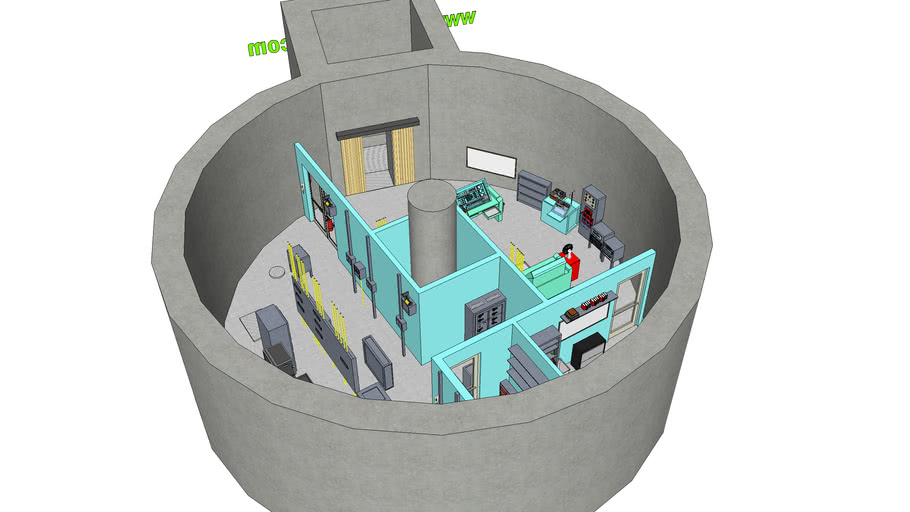 Missile Silo, LCC 2nd Level | 3D Warehouse