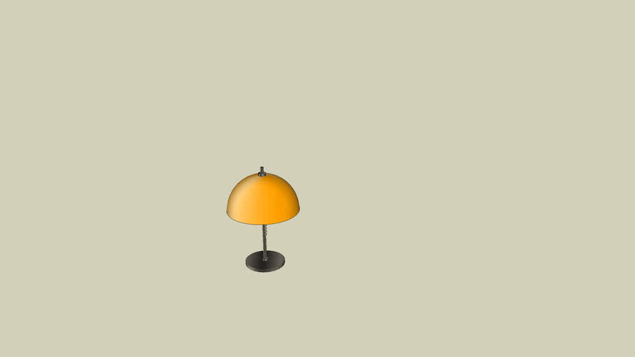 Lamp Table Mid Century Side Desk | 3D Warehouse