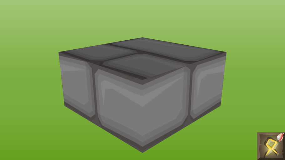 Stone Brick Slab | 3D Warehouse