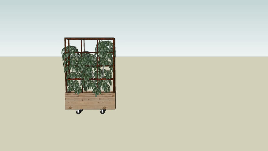 Caged Plant Partition | 3D Warehouse