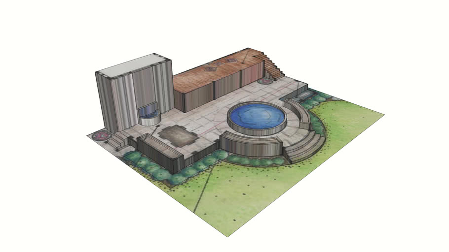 Sketch Up (Back Patio) | 3D Warehouse