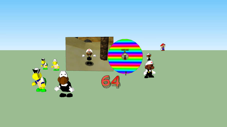 DIEZ 64 my sm64 character | 3D Warehouse