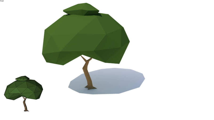Low Poly Tree -05- | 3D Warehouse