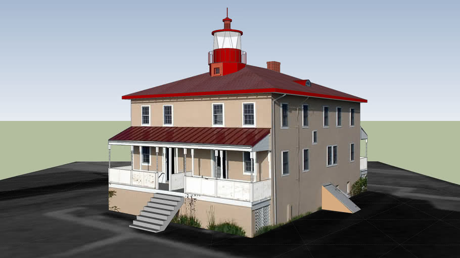 Point Lookout Lighthouse | 3D Warehouse
