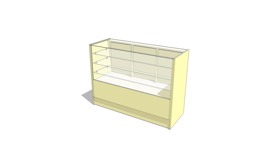 Exhibitor Counter | 3D Warehouse