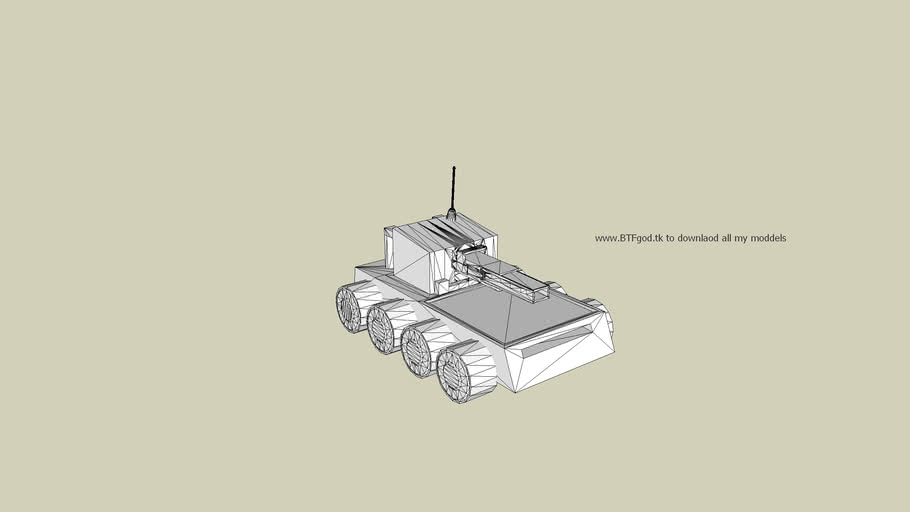 Lazer Tank | 3D Warehouse