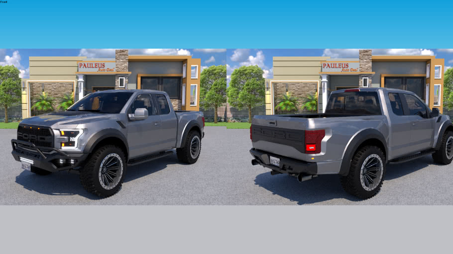 FORD F-150 RAPTOR | 3D Warehouse