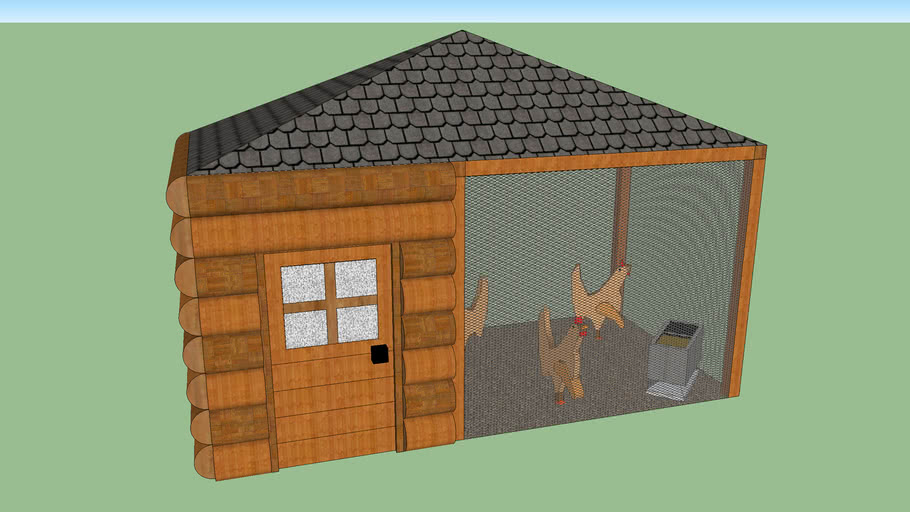 Chicken Coop | 3D Warehouse