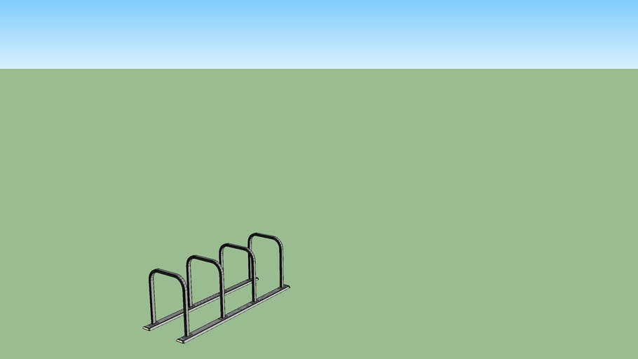 Mounting Rails for Sportworks Bike Racks - Standard 8 Bike ...