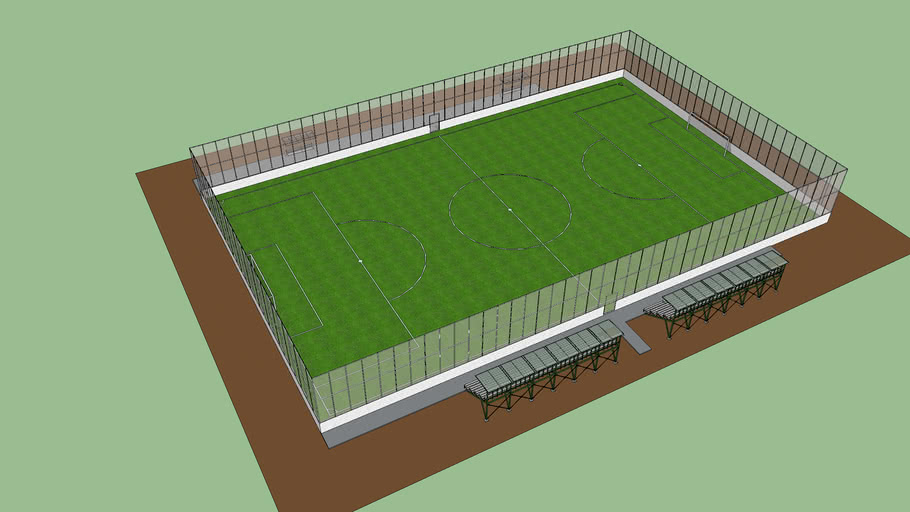 Cancha de Futbol Rapido | 3D Warehouse