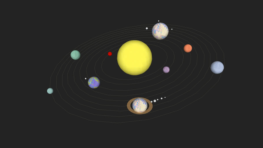 SISTEMA SOLAR | 3D Warehouse
