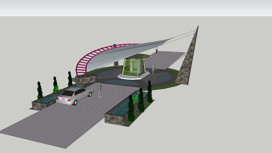 pos satpam | 3D Warehouse