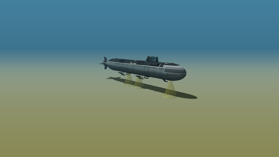 RFS Losharik Project 210 - Russian Reconnaissance Submarine | 3D Warehouse