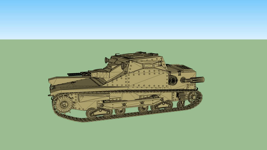 L3/35 (Carro Veloce CV-35) | 3D Warehouse