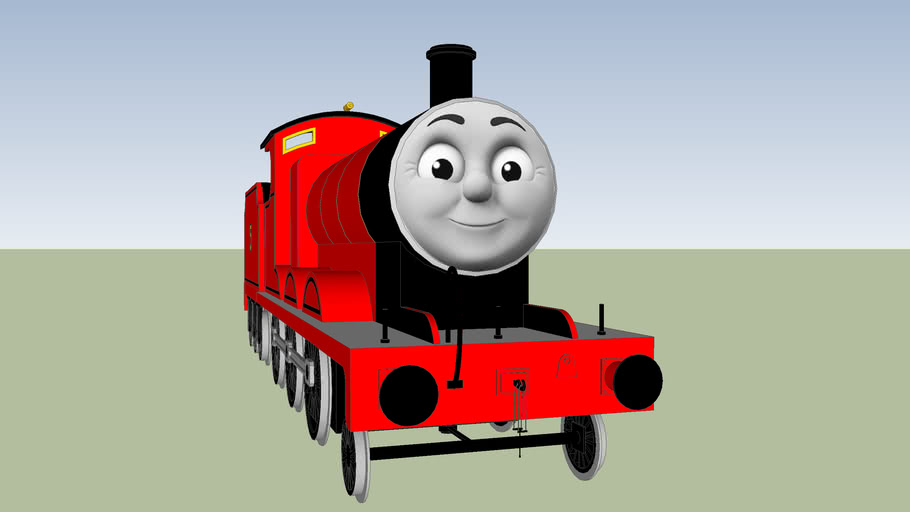 James The Red Engine | 3D Warehouse
