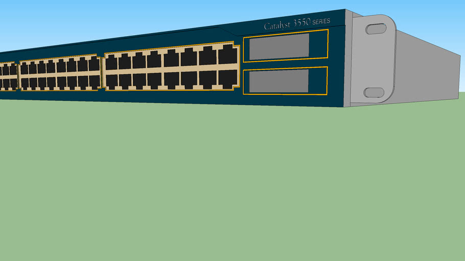 Cisco Catalyst 3550 48-port ethernet network switch (WS-C3550-24-SMI ...