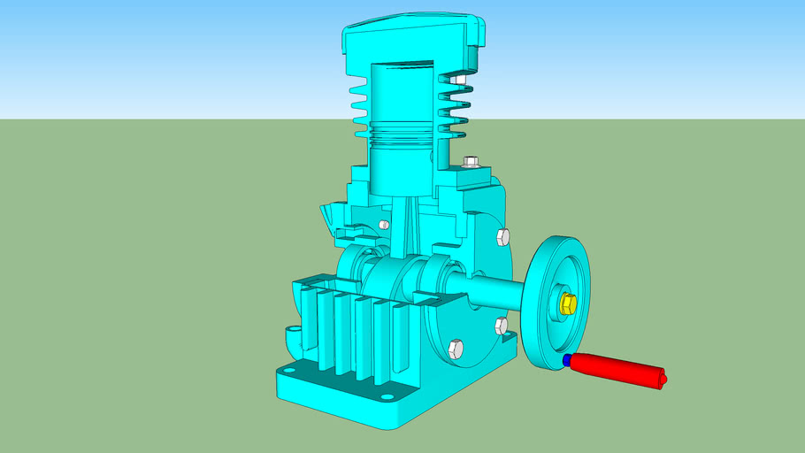 COMPRESOR NEUMATICO SIMPLE | 3D Warehouse