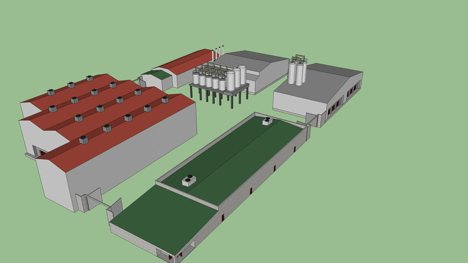 Generic Factory (230 KB) | 3D Warehouse