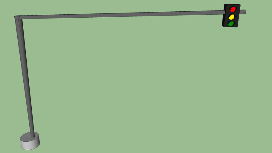 simple Traffic light | 3D Warehouse