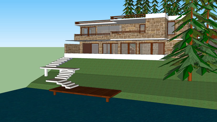 casa do lago | 3D Warehouse