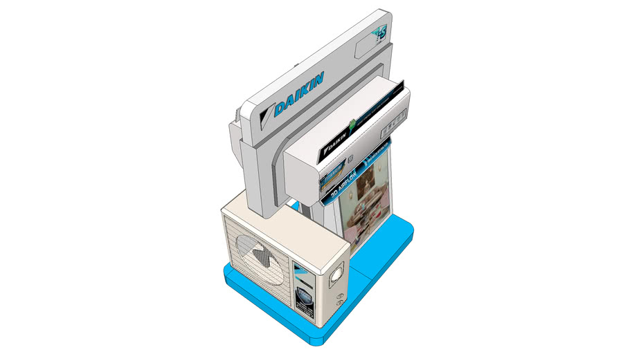 AC Island Daikin | 3D Warehouse