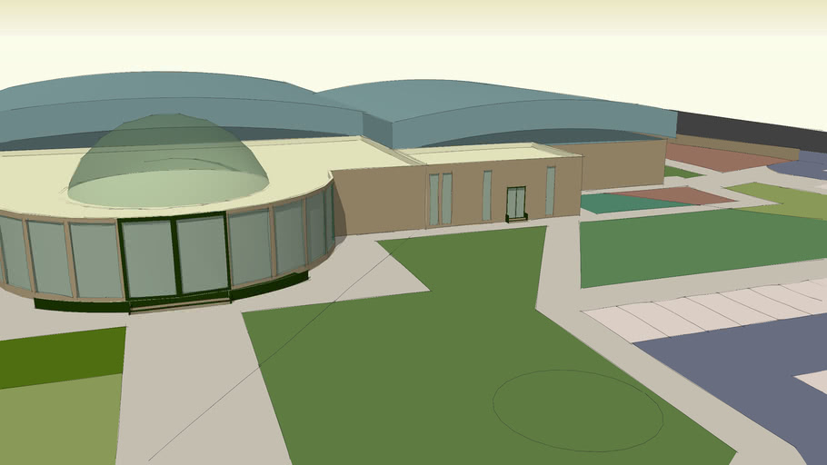 SKETCH OF SPORTS COMPLEX | 3D Warehouse