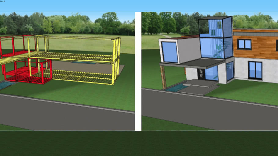 Container House | 3D Warehouse