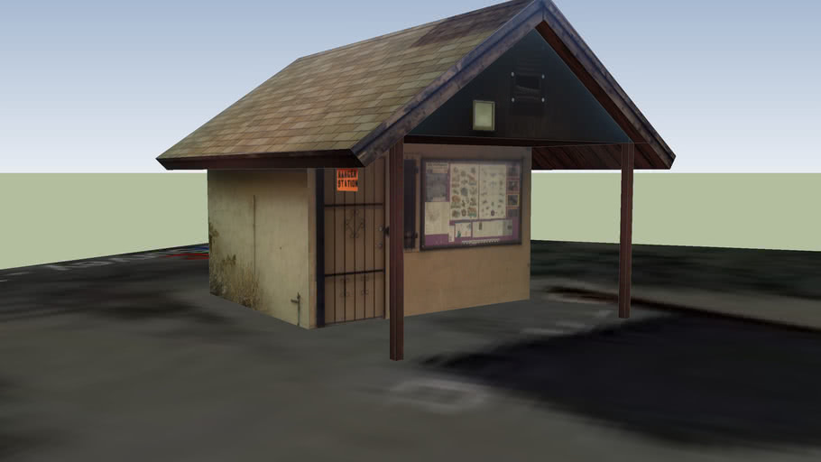 Small Ranger Station | 3D Warehouse