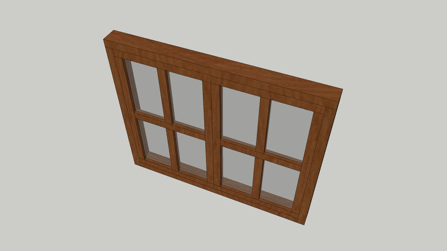 Wooden Window | 3D Warehouse