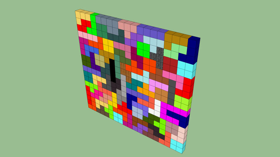 Pared de Tetris | 3D Warehouse