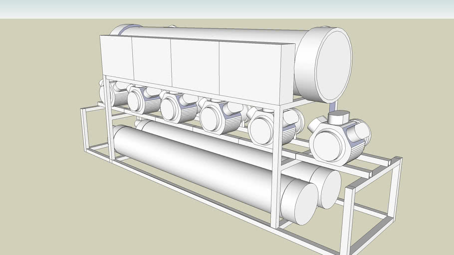 Carrier Water Cooled Chiller | 3D Warehouse
