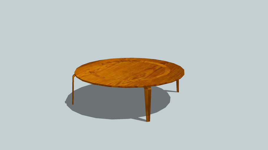 Charles Eames- Mesa Centro | 3D Warehouse