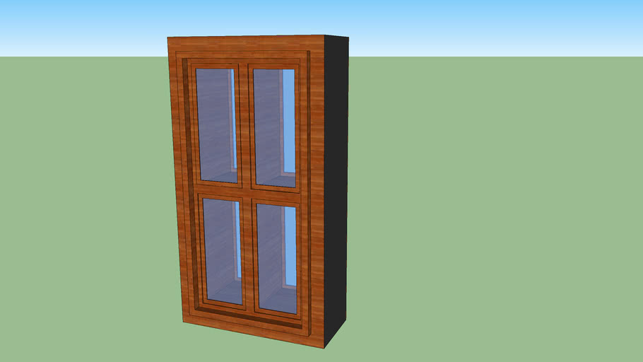 Wooden window | 3D Warehouse