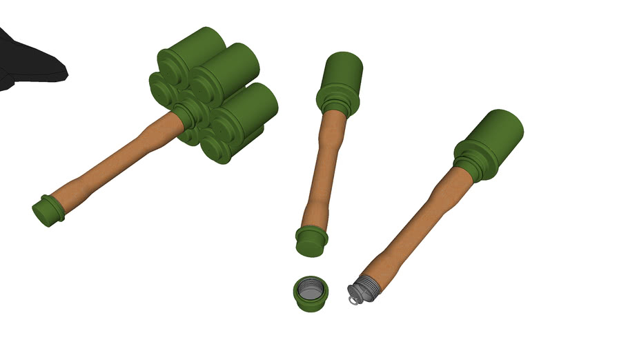 Model 24 Stielhandgranate | 3D Warehouse
