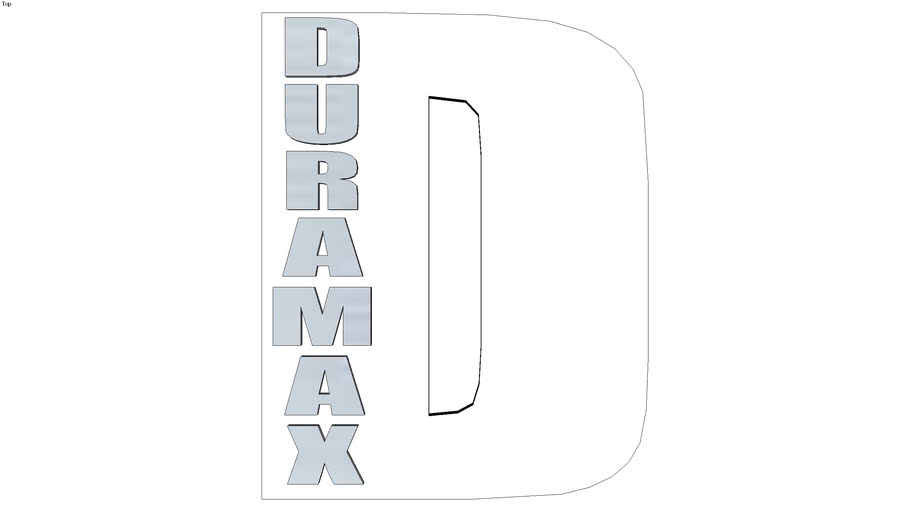 Duramax Logo | 3D Warehouse