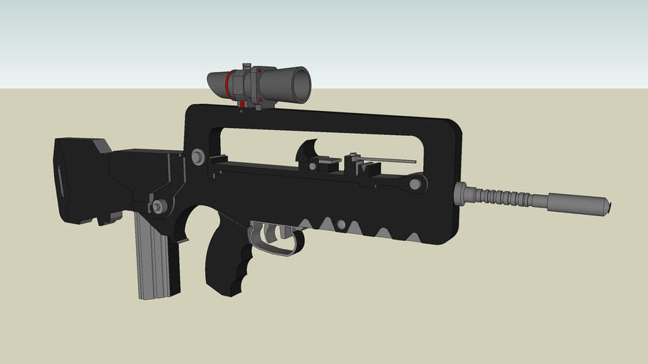FAMAS ACOG | 3D Warehouse