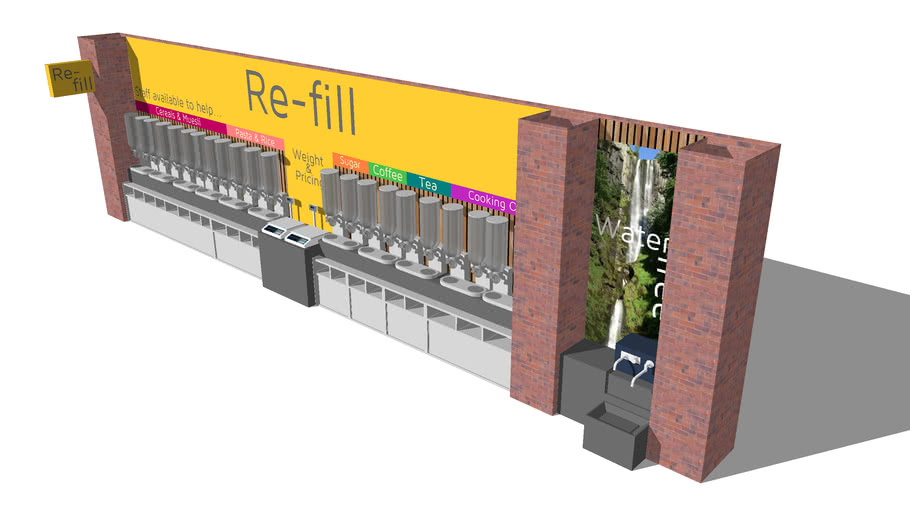 Re-fill Station | 3D Warehouse